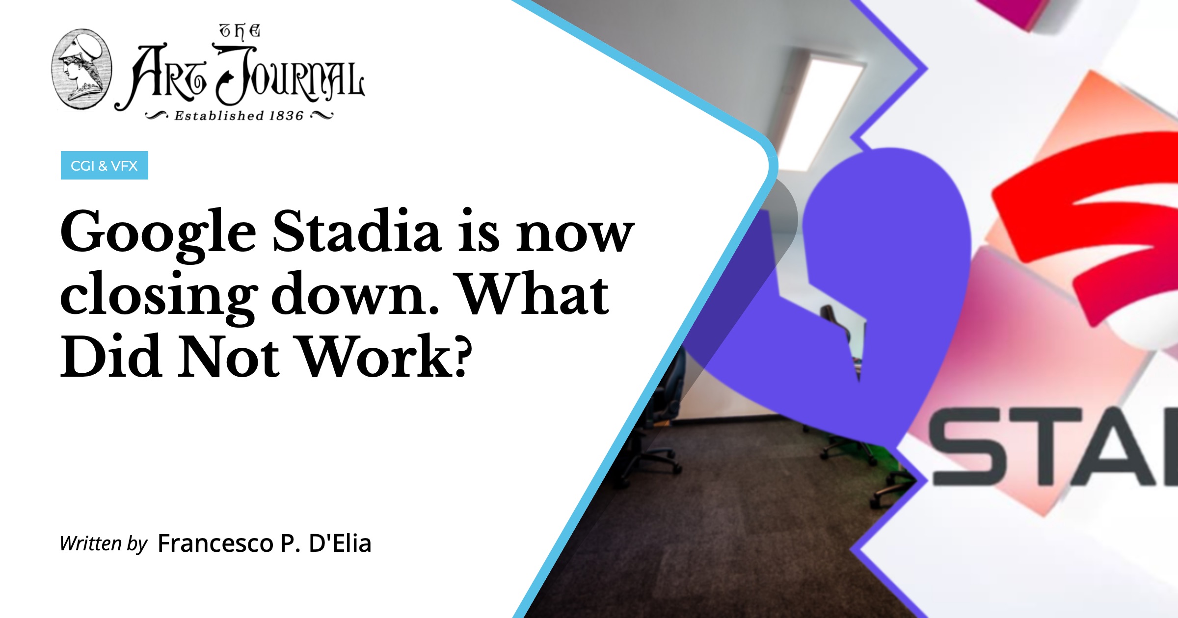 Google Stadia is now closing down. What Did Not Work? - The Art Journal